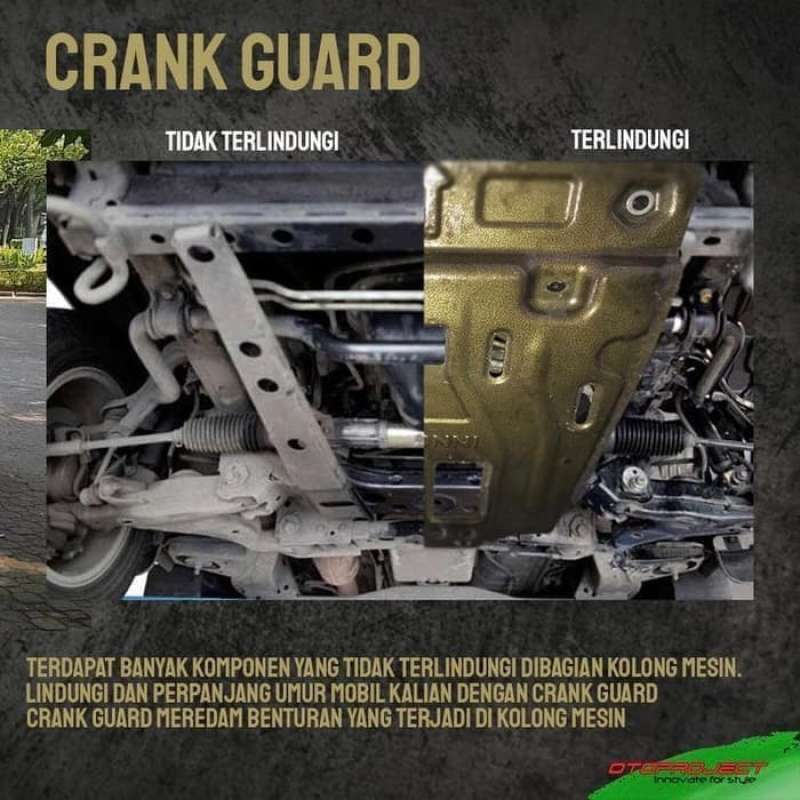 Jual Crank Guard Xpander Cover Pelindung Kolong Bawah Mesin Expander Di ...
