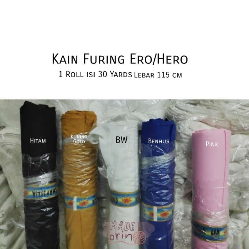 Jual 1 Roll Kain Furing Ero Kain Hero Kain Pelapis Di Seller Ageyo ...