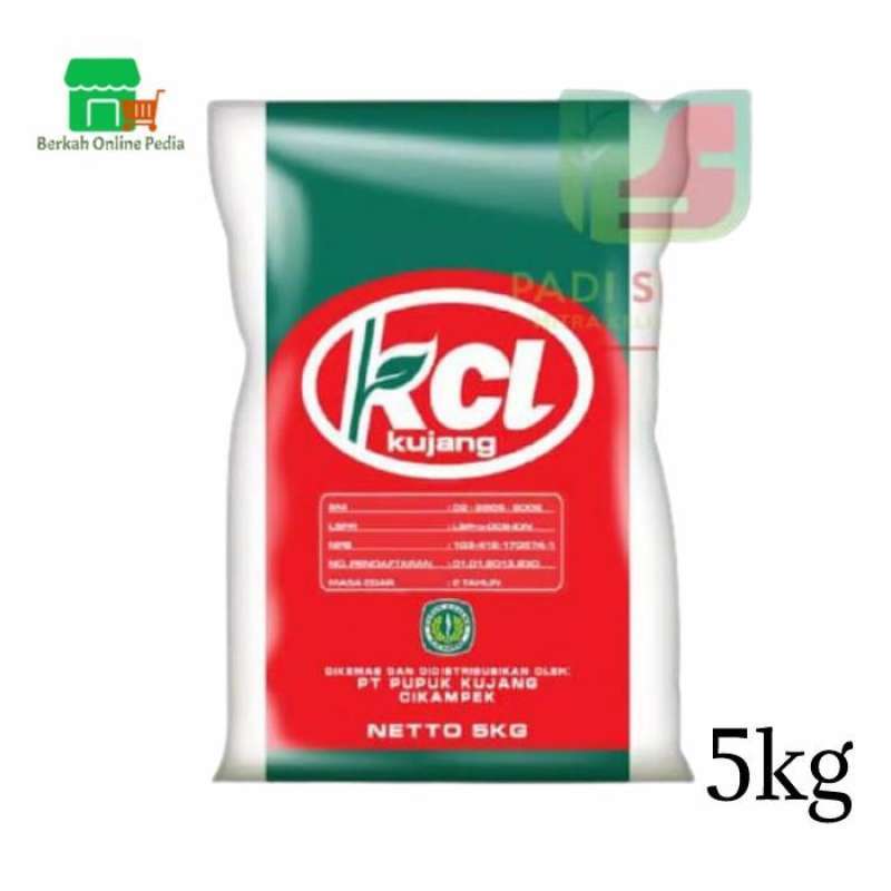 Jual Pupuk KCL Kujang 5kg Pupuk Pertanian dan Perkebunan, Pupuk Dasar ...