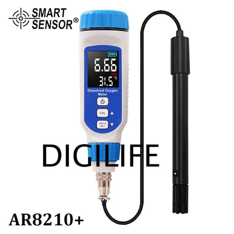 Jual Dissolved Oxygen Meter Smart Sensor AR8210+ DO Tester AR-8210 ...