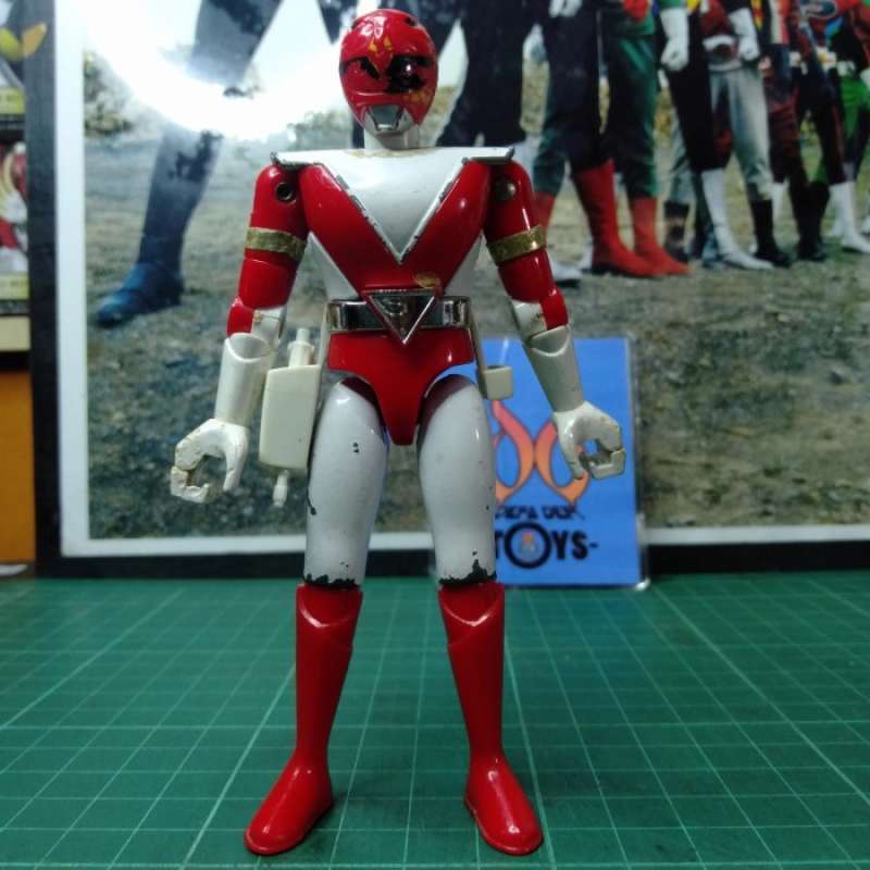 Promo Chogokin Power Ranger Red Jetman Popy Sentai Diskon 23% di Seller ...