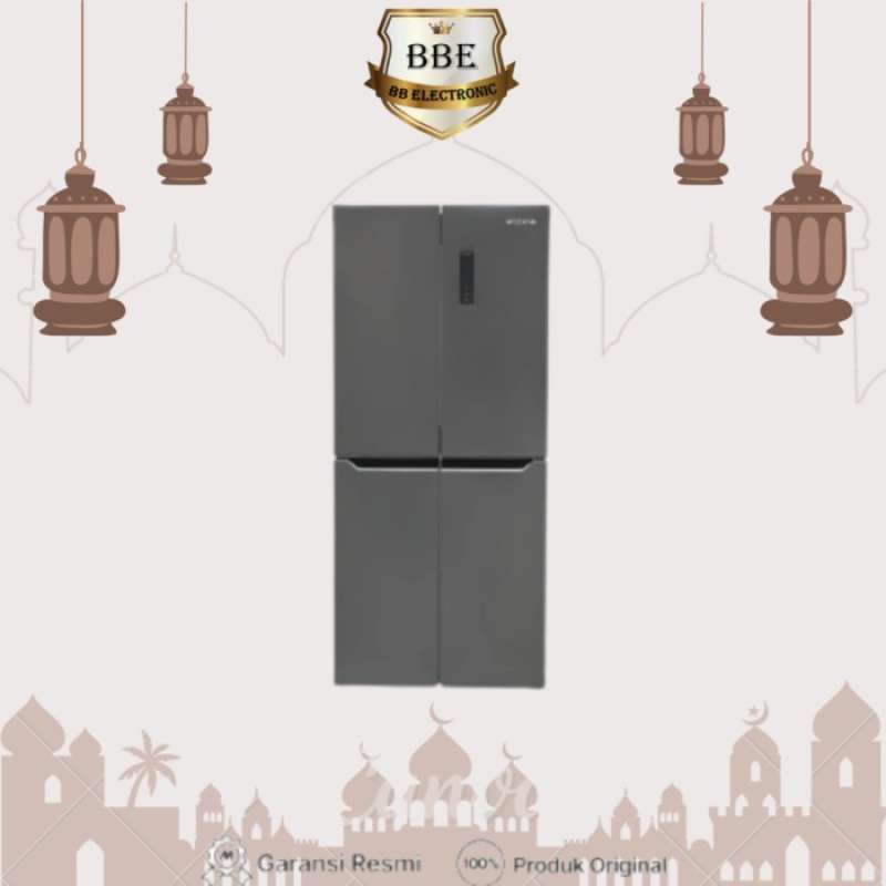 Jual MODENA ARGENTO - RF 4540 S/RF 4540S kulkas 4 pintu side by side di ...