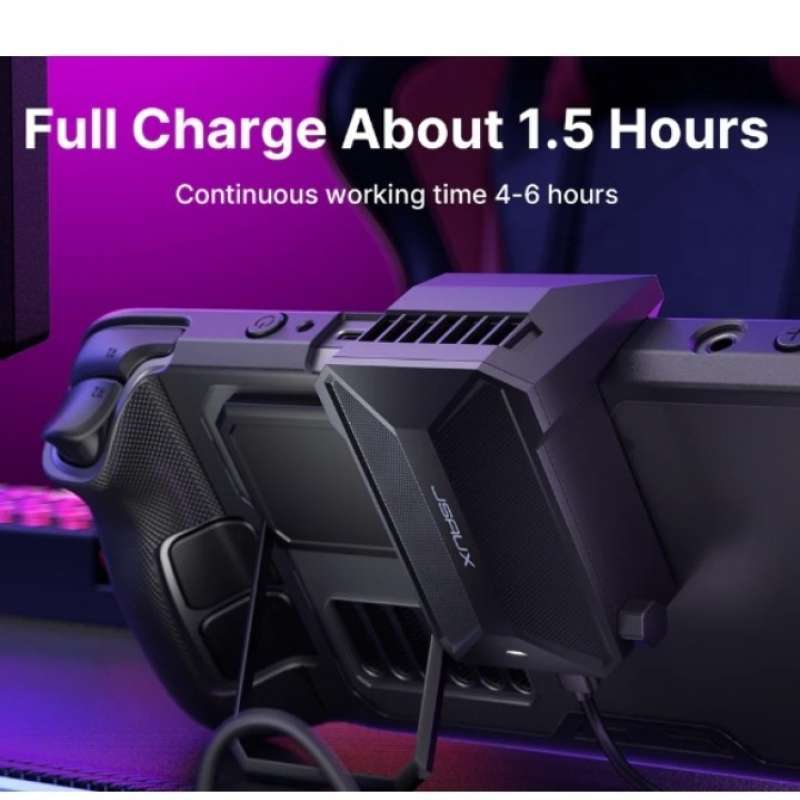 Promo Jsaux Gp0200 Cooling External Cooler Fan For Steam Deck Diskon 5% ...