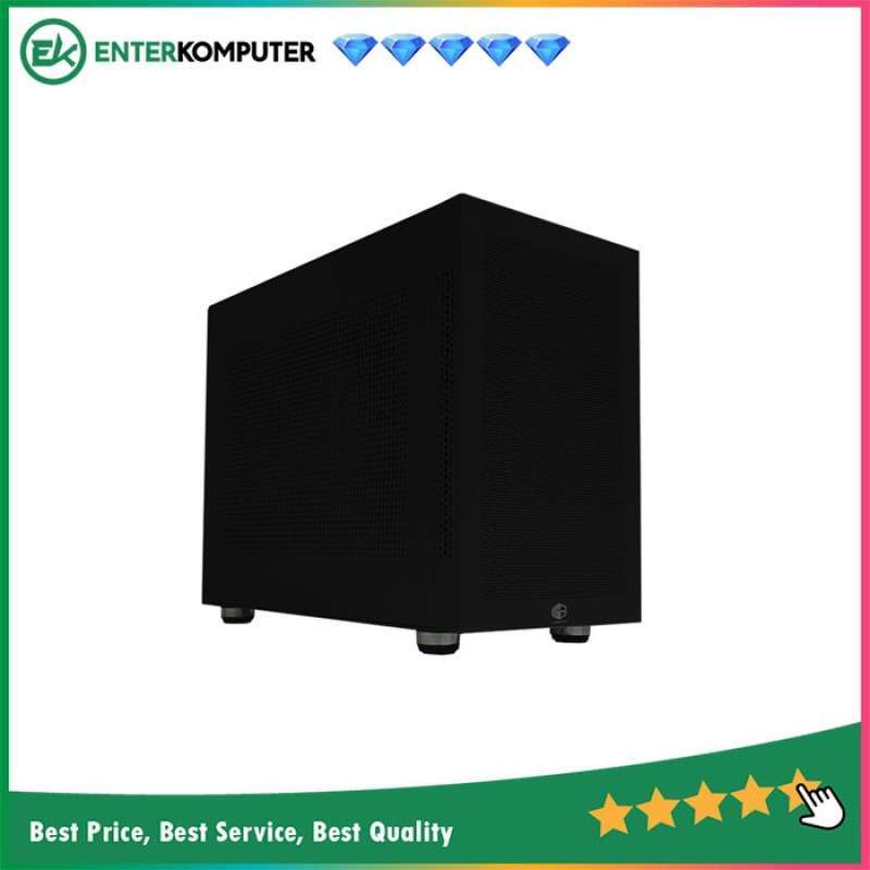 Jual Casing CUBE GAMING AXEL V2.0 BLACK - MESH - TYPE C 3.1 - MINI CASE ...