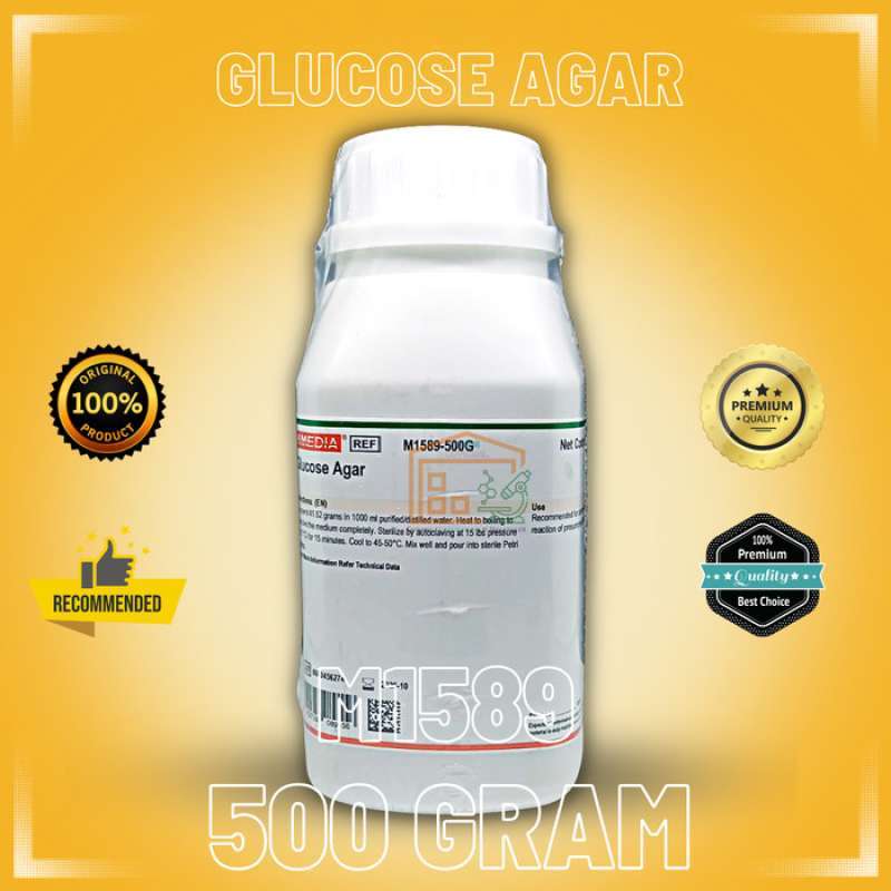 Promo Glucose Agar - Media Mikrobiologi, 500 gram Diskon 9% di Seller ...