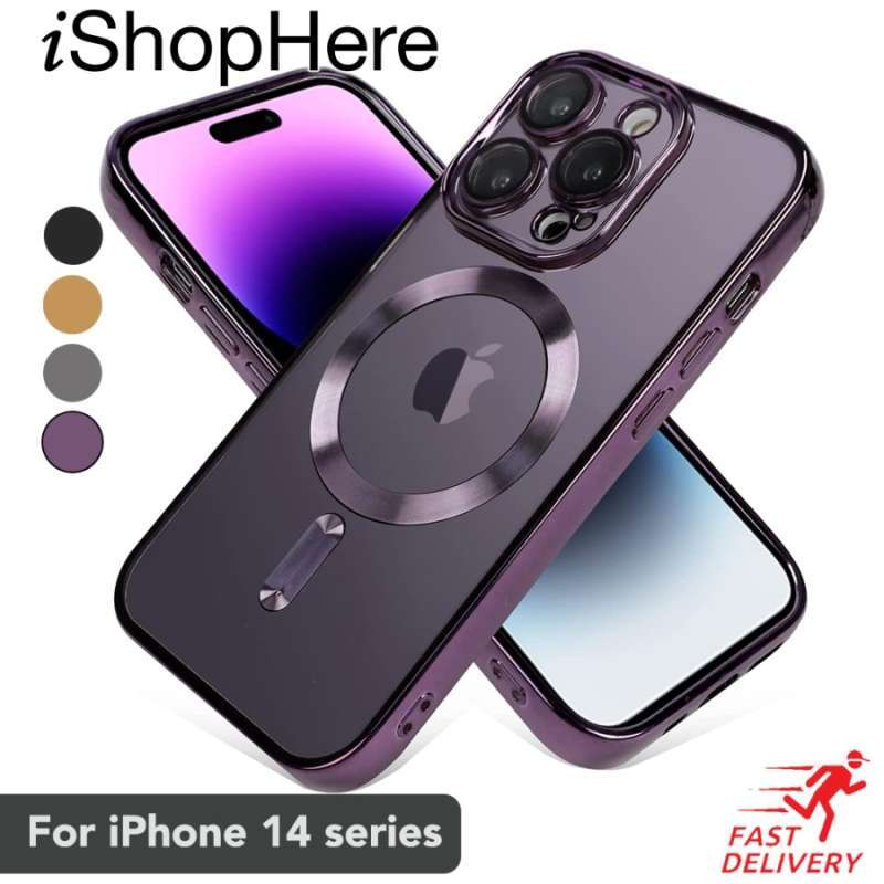 Jual Casing iPhone 14 Pro Max Plus Magsafe Camera Protection Softcase ...