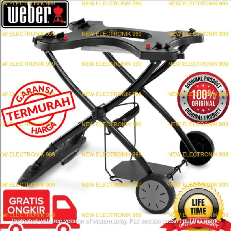 Jual Weber Q Portable Cart For Q1000 And Q2000 Troli Portabel Barbeque ...