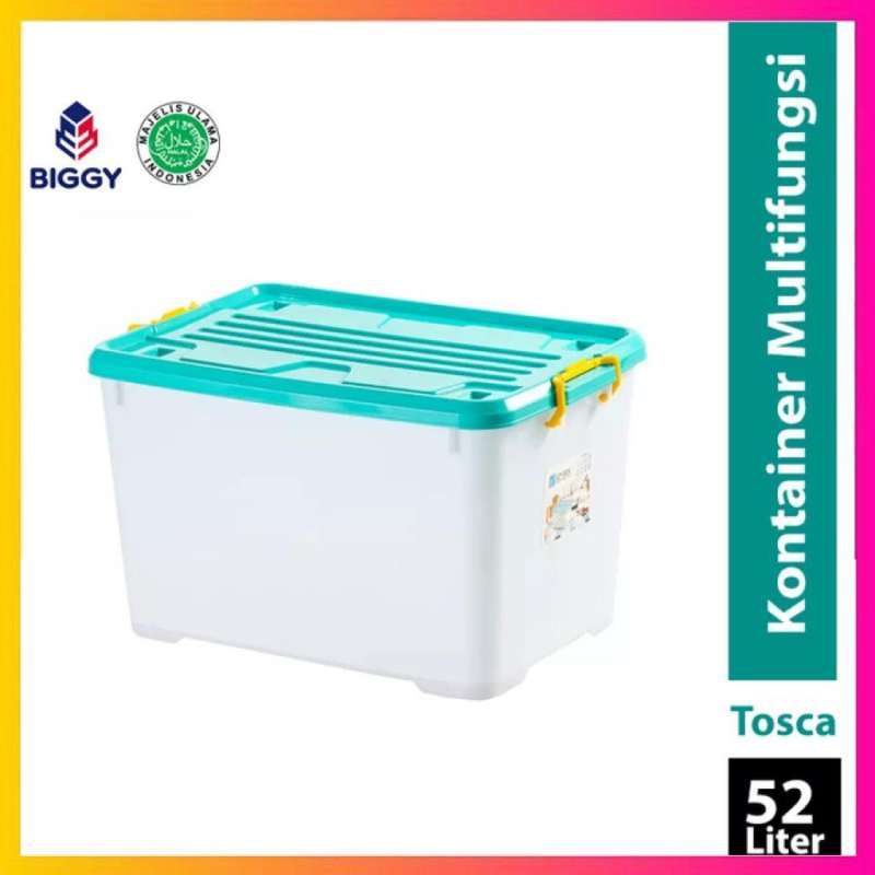 Jual EZY BOX EZ 52 L Smart Storage Box Container Kotak Penyimpanan 52 ...