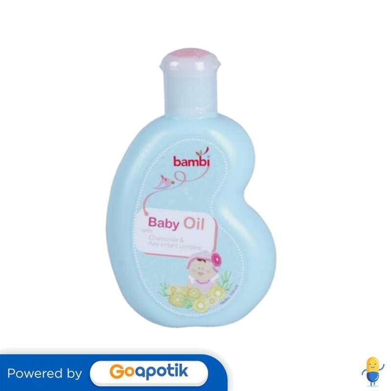Jual BAMBI BABY OIL WITH LICORICE & CHAMOMILE 100 ML BOTOL di Seller ...