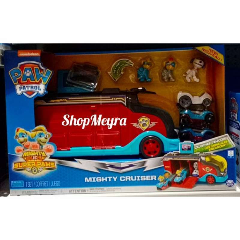 Promo Paw Patrol Mighty Pups Super Paws Mighty Cruiser Diskon 23% di ...