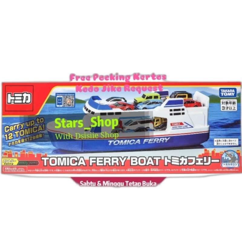 Promo Tomica World Ferry Boat Japan Original / Figure Set Diskon 23% di ...