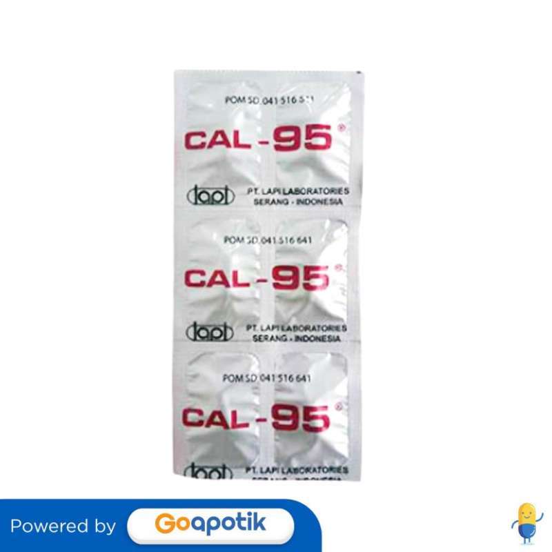 Jual Cal-95 Strip 6 Kaplet Di Seller Apotek Syifa Farma Sidoarjo ...