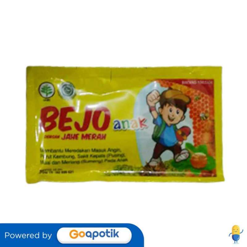 Jual BEJO ANAK DENGAN JAHE MERAH 15 ML SACHET di Seller Apotek Citra ...
