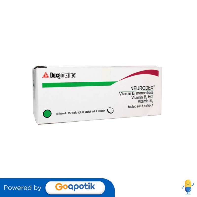 Jual Neurodex Box 200 Tablet Di Seller Apotek Holong - Cengkareng Barat ...
