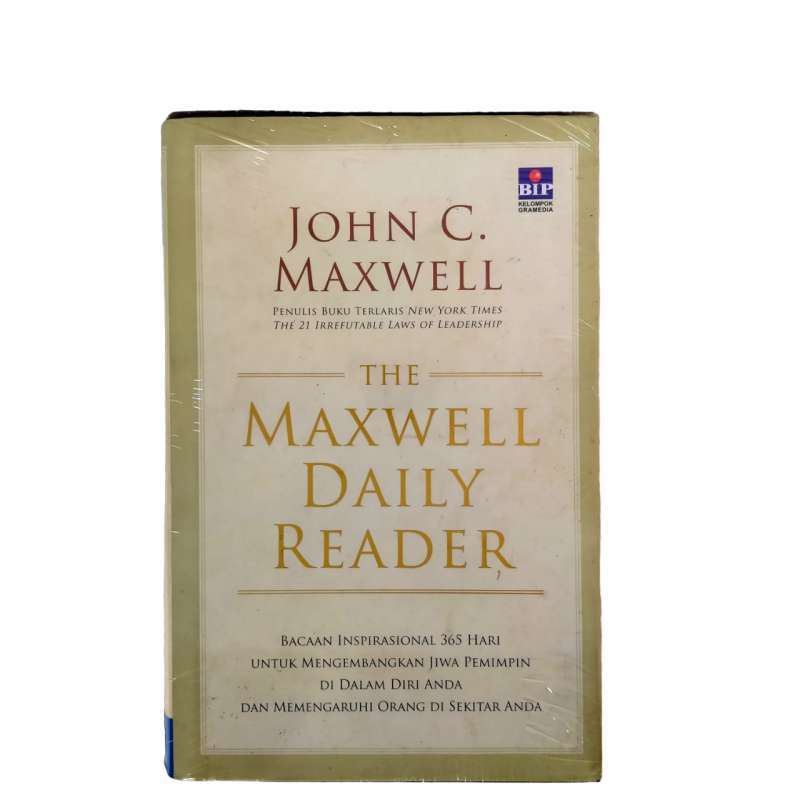 Jual The Maxwell Daily Reader Bacaan Inspirasional 365 Hari Untuk ...