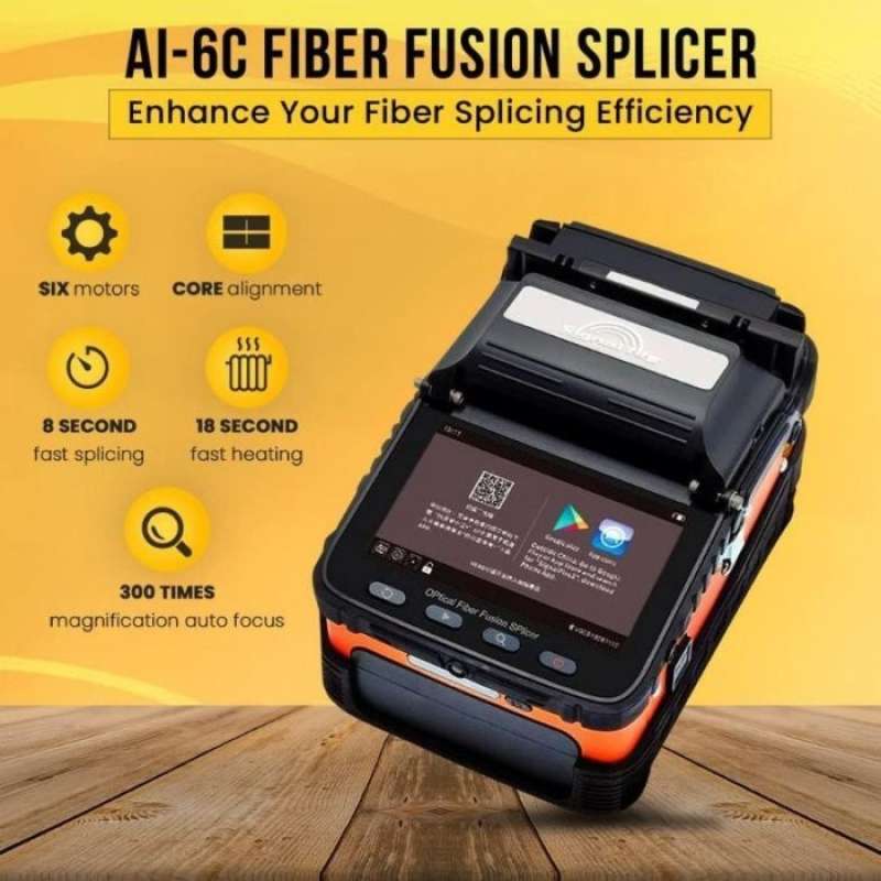 Jual HSAirPo AI6 Fusion Splicer Automatic Signal Fire AI-6 di Seller ...