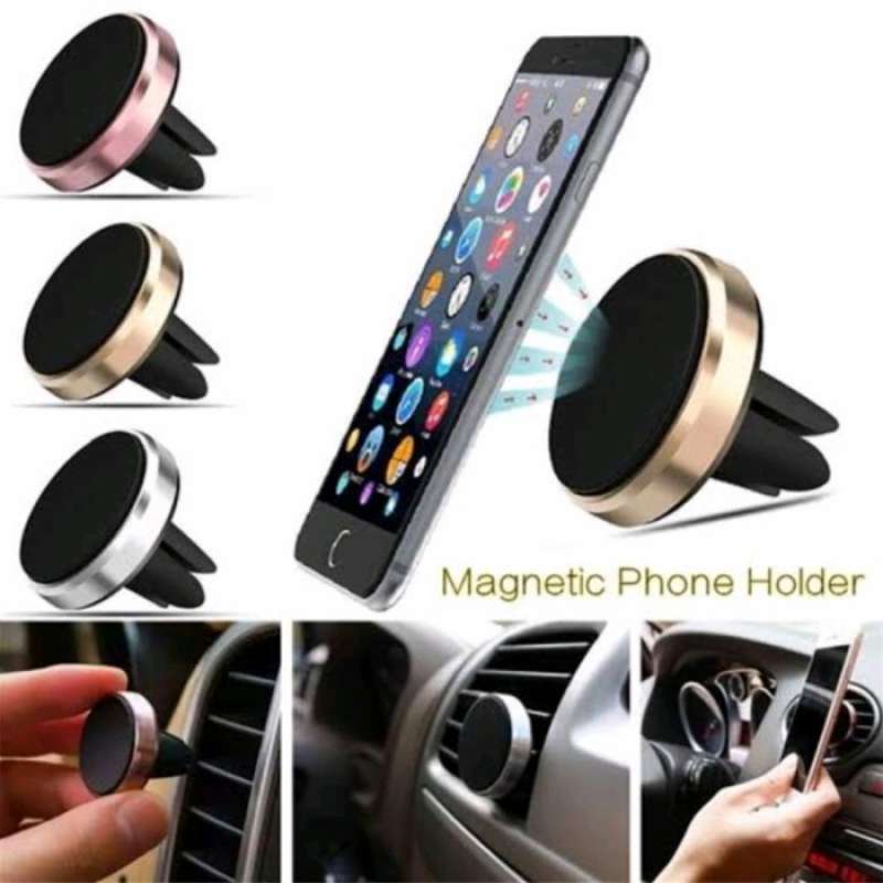 Jual Ch03 Magnetic Car Holder Air Vent Mobil Holder Hp Magnet Universal ...