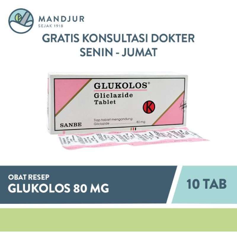 Jual Glukolos 80 Mg 10 Tablet Di Seller Apotek Mandjur Official Store ...