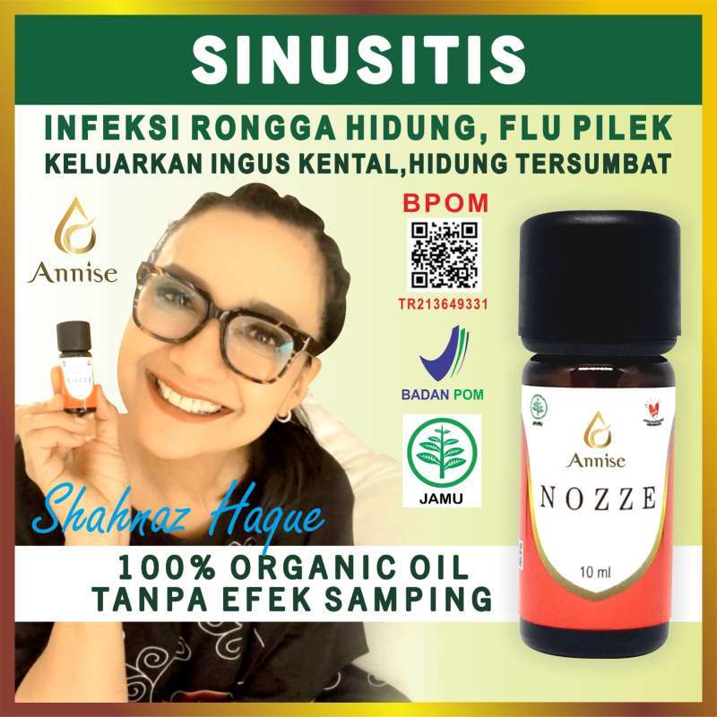Jual NOZZE OBAT SINUSITIS HERBAL RHINITIS FLU BATUK PILEK HERBAL OBAT ...