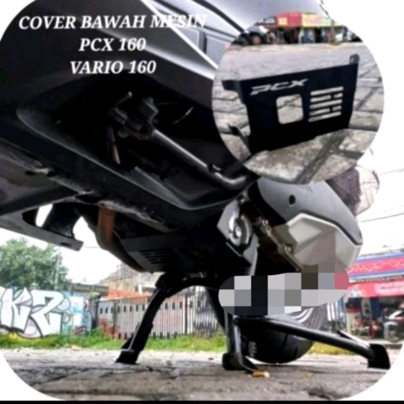 Jual New Cover Engine Tutup Pelindung Bawah Mesin Honda Pcx 160 Adv 150 Adv 160 Vario 160 Di ...