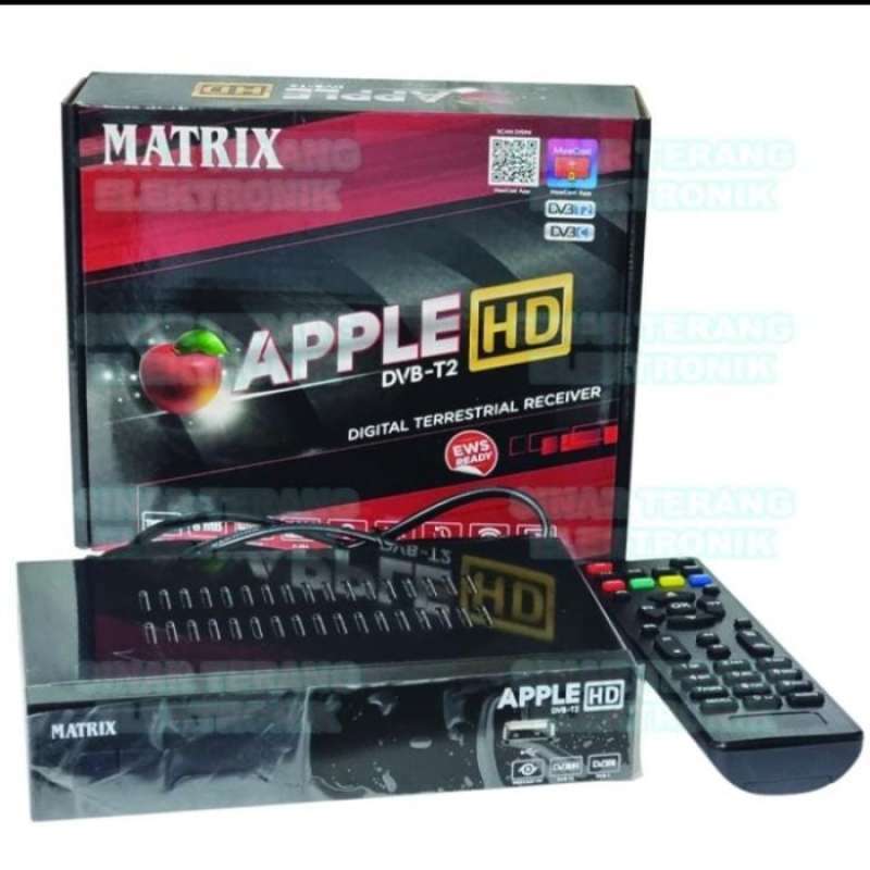 Promo Set Top Box Matrix Lengkap Dengan Kabel Hdmi Dan Dongle - Matrix ...