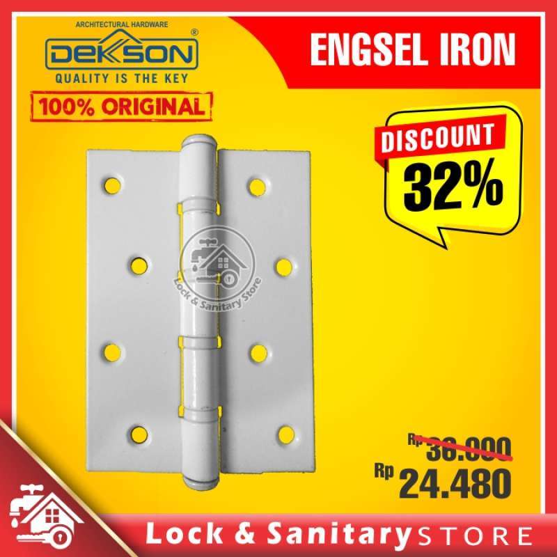 Promo Engsel Nylon Dekson Dekkson Es Ir 4x3x2mmm 4nr Wh Engsel Pintu ...
