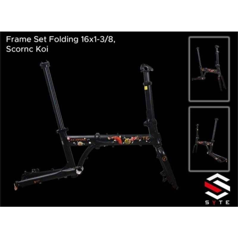 Jual Frame Sepeda Lipat Ukuran 20 Original Terbaru - Harga Promo Murah ...