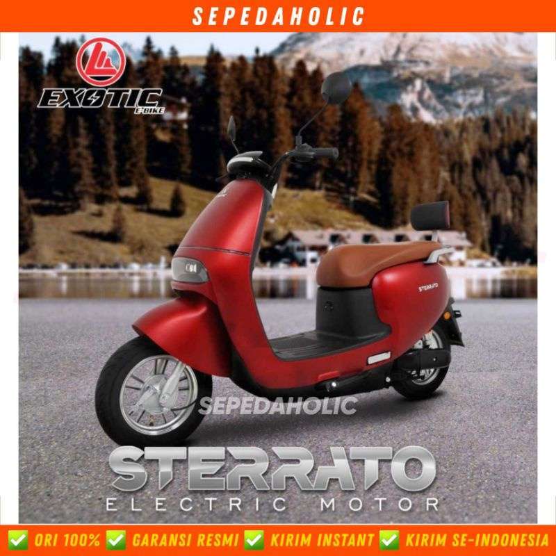 Promo Sepeda Motor Listrik Exotic Sterrato Electric E Bike 800 Watt ...