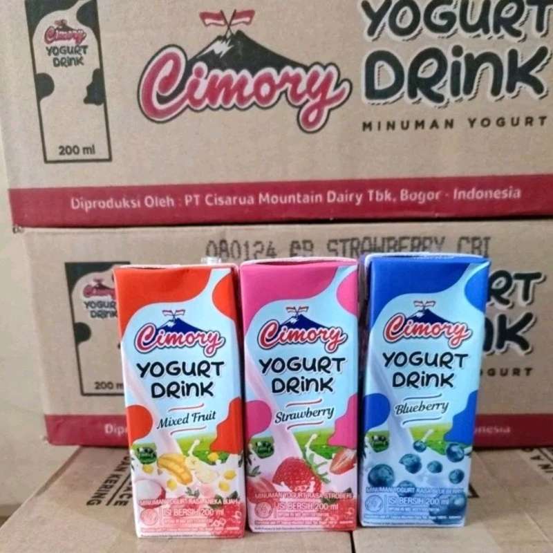 Jual CIMORY YOGURT DRINK 200ml 24 pc / Dus Halal di Seller Delight ...