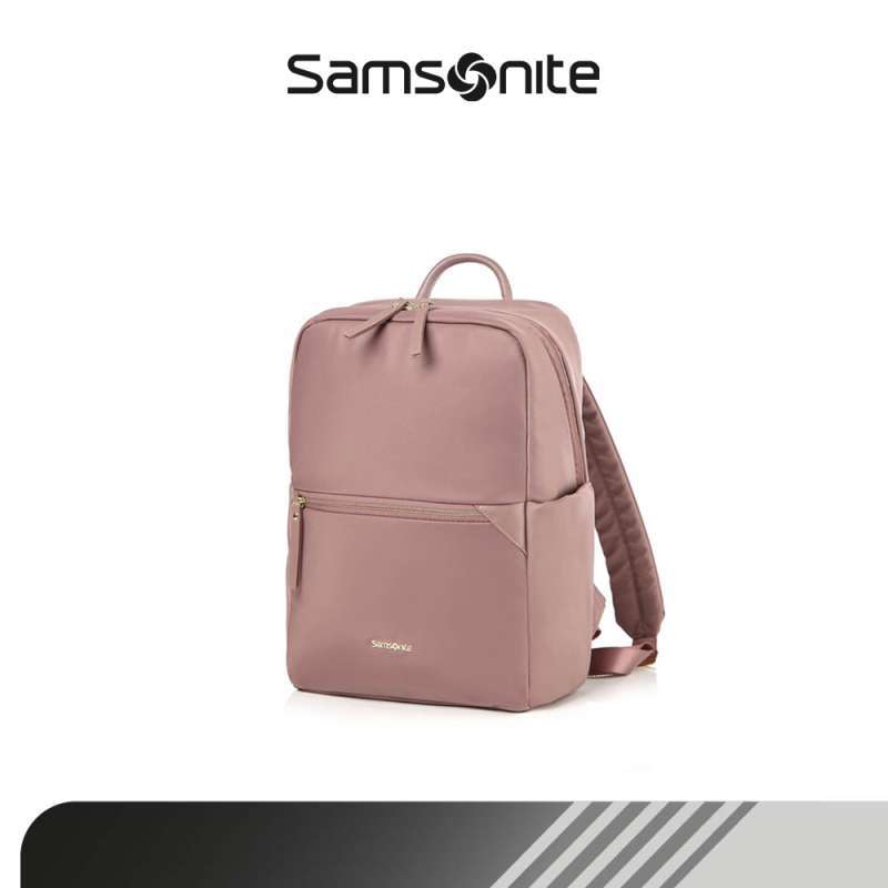Jual Samsonite Prudence Eco Backpack 14.1 Inch Strap Am - Rose Taupe Di ...