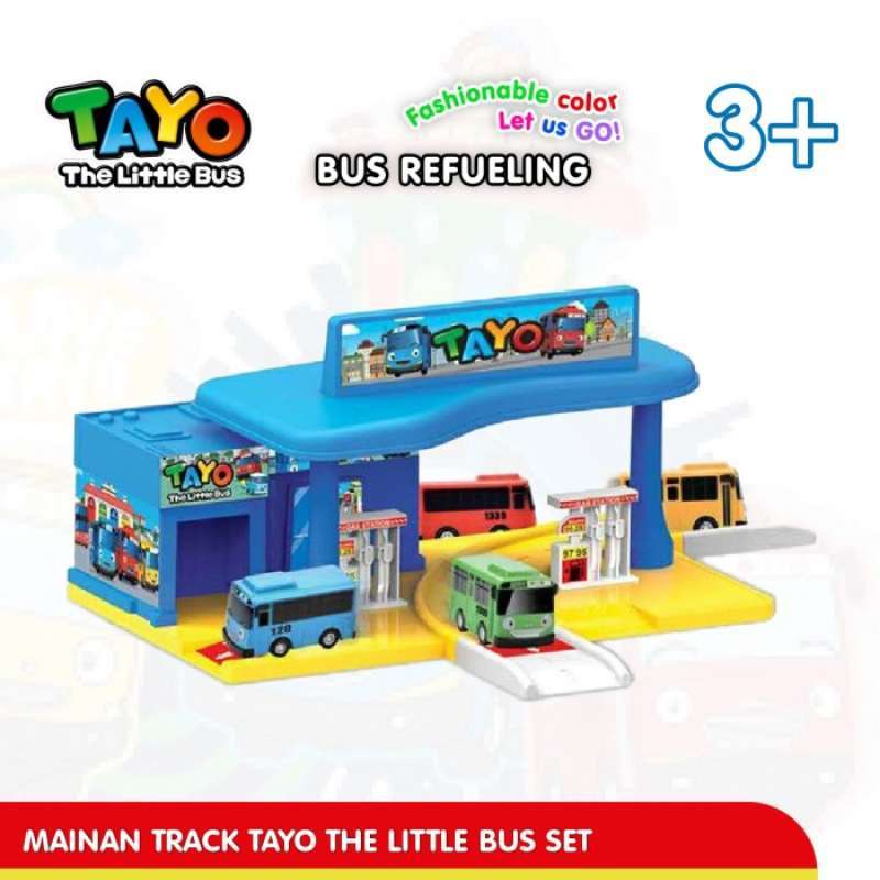 Promo Mainan Anak Tayo Bus Track Set Tayo The Little Bus Track Bus ...