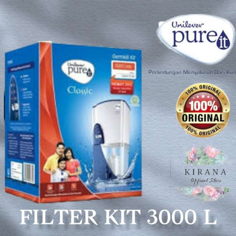 Promo Pure It Unilever Germ Kill Filter 3000Liter For Classic 9 & 23 L ...