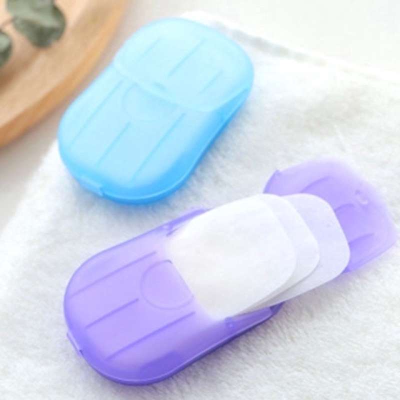 Promo [20 Pcs] Sabun Kertas Cuci Tangan / Disposable Hand Washing ...