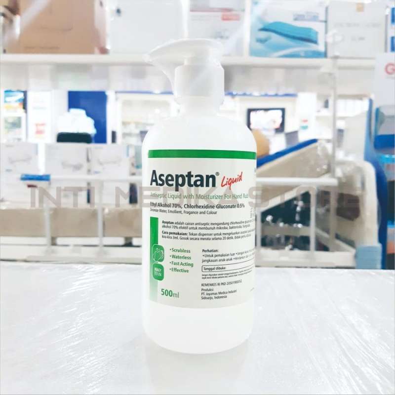 Jual ONEMED - Aseptan Aseptic Liquid 500 ML + Dispenser di Seller INTI ...