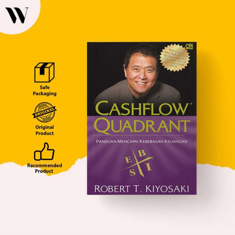 Promo Buku Self Improvement Rich Dads Cashflow Quadrant Ed Revisi