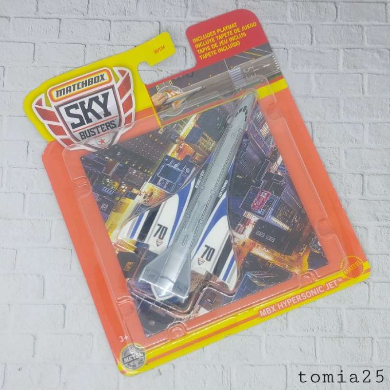 Promo Matchbox SKY BUSTERS MBX Hypersonic Jet Diskon 23% di Seller ...