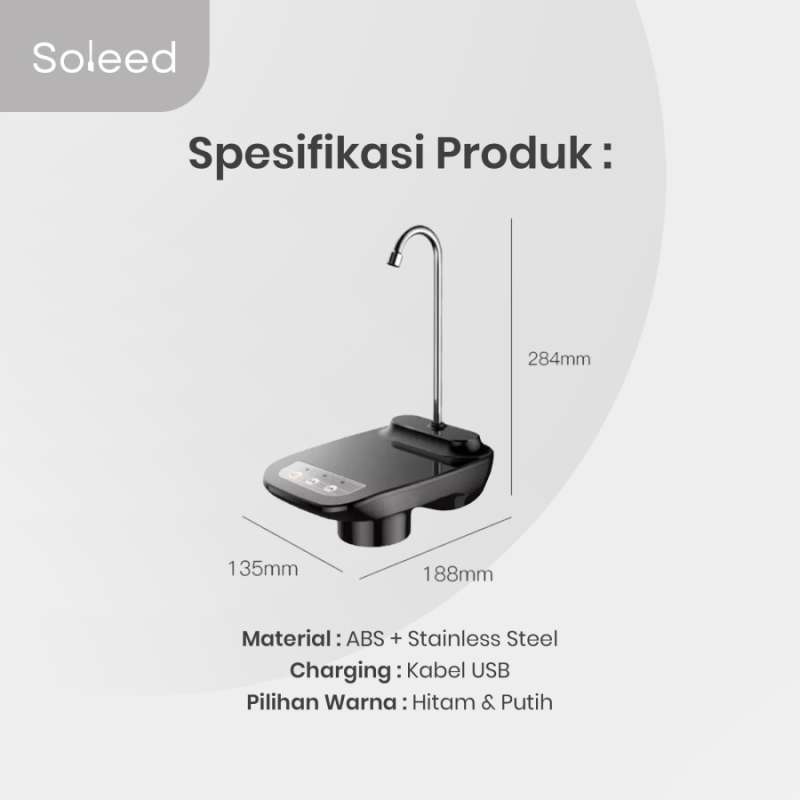 Jual Pompa Galon Elektrik Rechargeable Yh-001| Electric Water Dispenser Di Seller Am_id ...