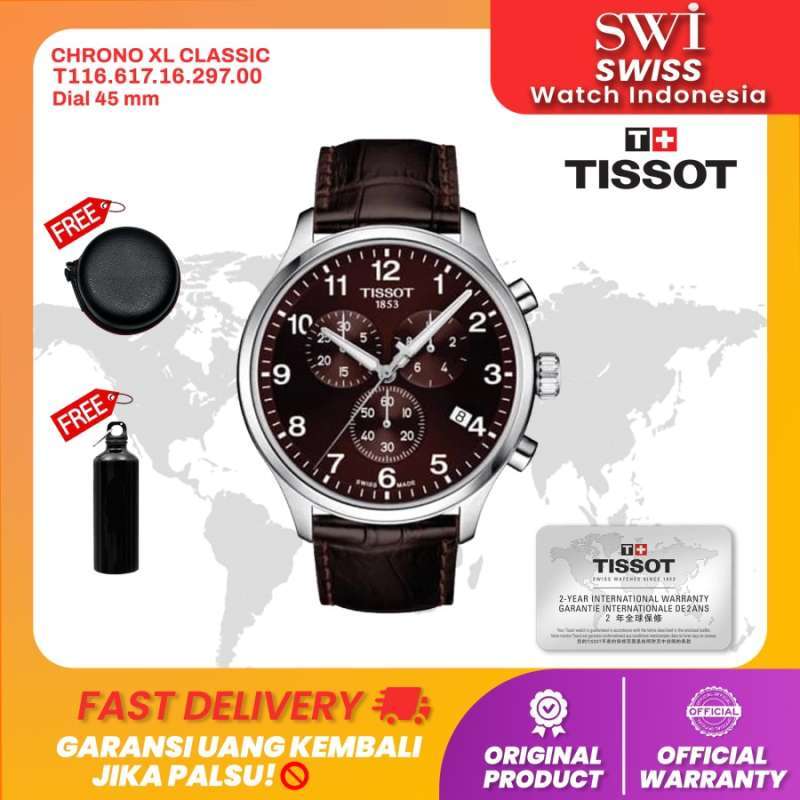 Jual Jam Tangan Pria Tissot T116.617.16.297.00 Chrono Xl Classic Di ...
