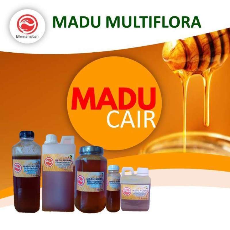 Jual Madu Murni Multiflora Asli 1 kg di Seller Toko Bhimaristan ...