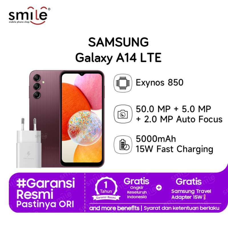 Jual Samsung A145 Gb Spesifikasi Original, Murah & Diskon Harga ...