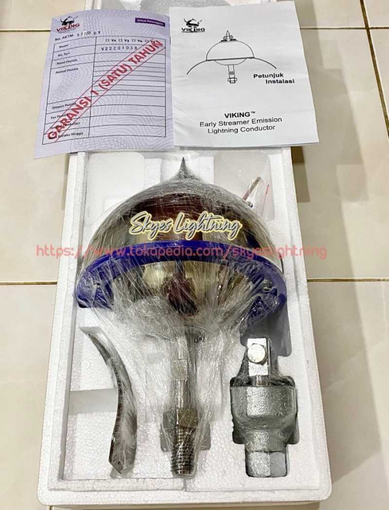 Promo Penangkal Petir Viking V2 / Radius 50 - 80 Meter Diskon 23% Di ...