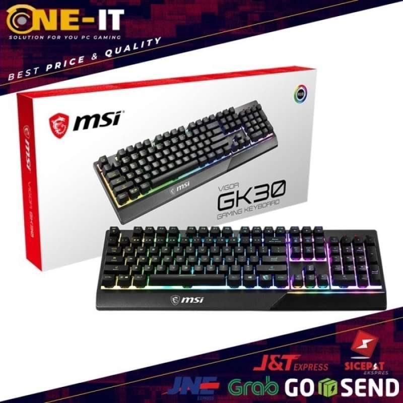 Promo Msi Vigor Gk30 Gaming Keyboard - Multicolor Diskon 17% di Seller ...