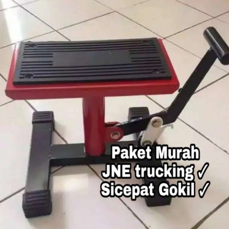 Jual standar paddock motor trail / jackstand motor trail di Seller ...