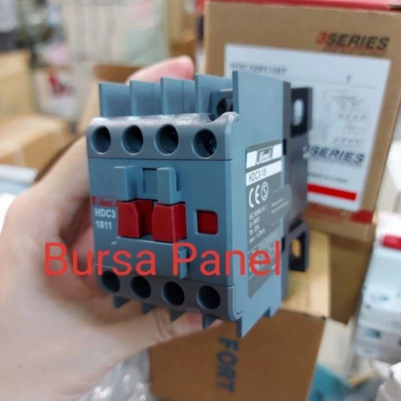 Promo magnetic contactor 3 pole 32a hdc3 kontaktor himel 220vac Diskon 23% di Seller Hubner ...