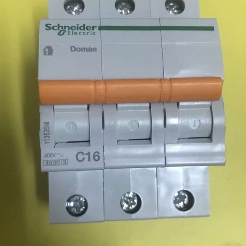 Promo MCB SCHNEIDER 16A 3PHASE DOMAE Diskon 23% di Seller Hubner Store ...