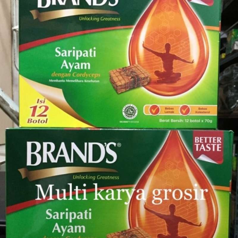 Jual Brands Saripati Ayam Brand Sari Pati Ayam Cordyceps 12 X 70Gram di ...