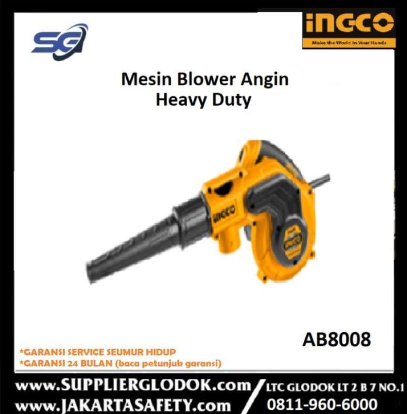 Promo Ingco - Mesin Blower Angin Heavy Duty - Ab8008 Diskon 33% di ...