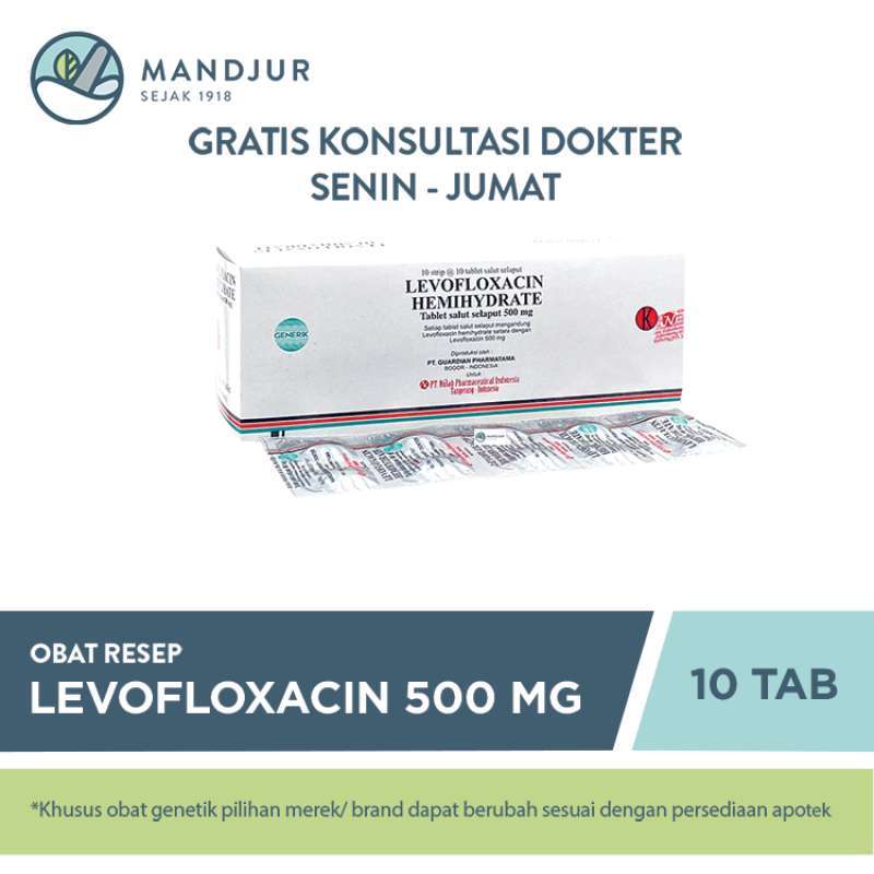 Levofloxacin Injeksi Lengkap Harga Terbaru Maret 2024 | Blibli