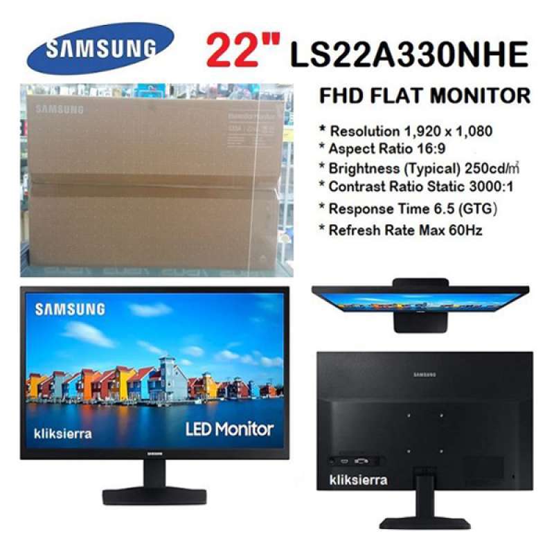 Promo Led Monitor Samsung 22 Inch Ls22a336nhe Full Hd Diskon 13% Di ...