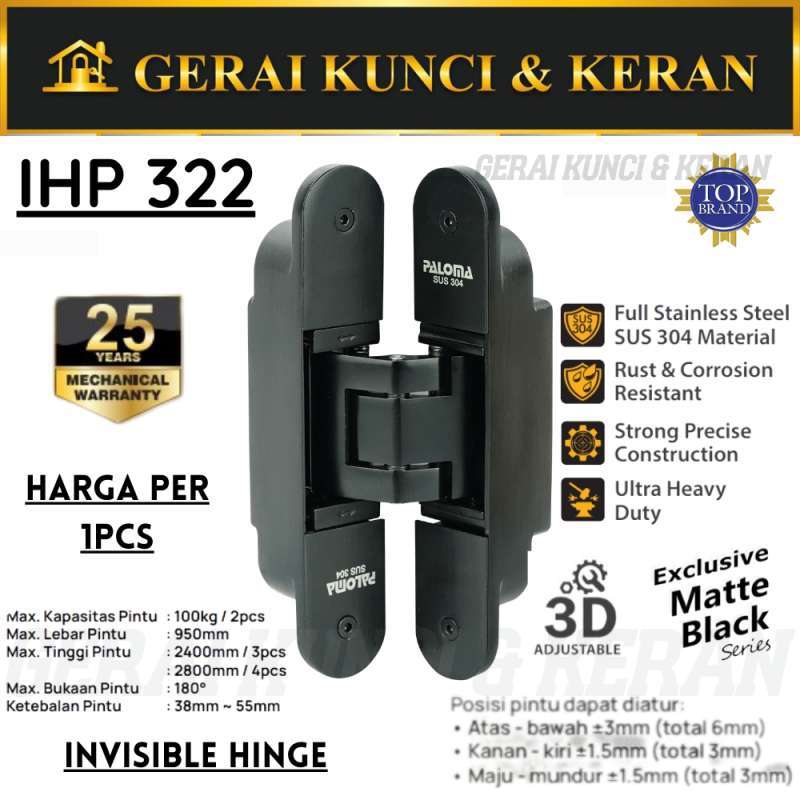 Jual Engsel Hidden Pintu Original Murah - Harga Diskon Juni 2024 ...